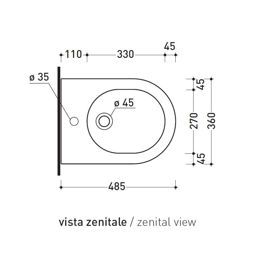 Flaminia MINIAPP set sanitari sospesi, vaso con sistema goclean® e ...