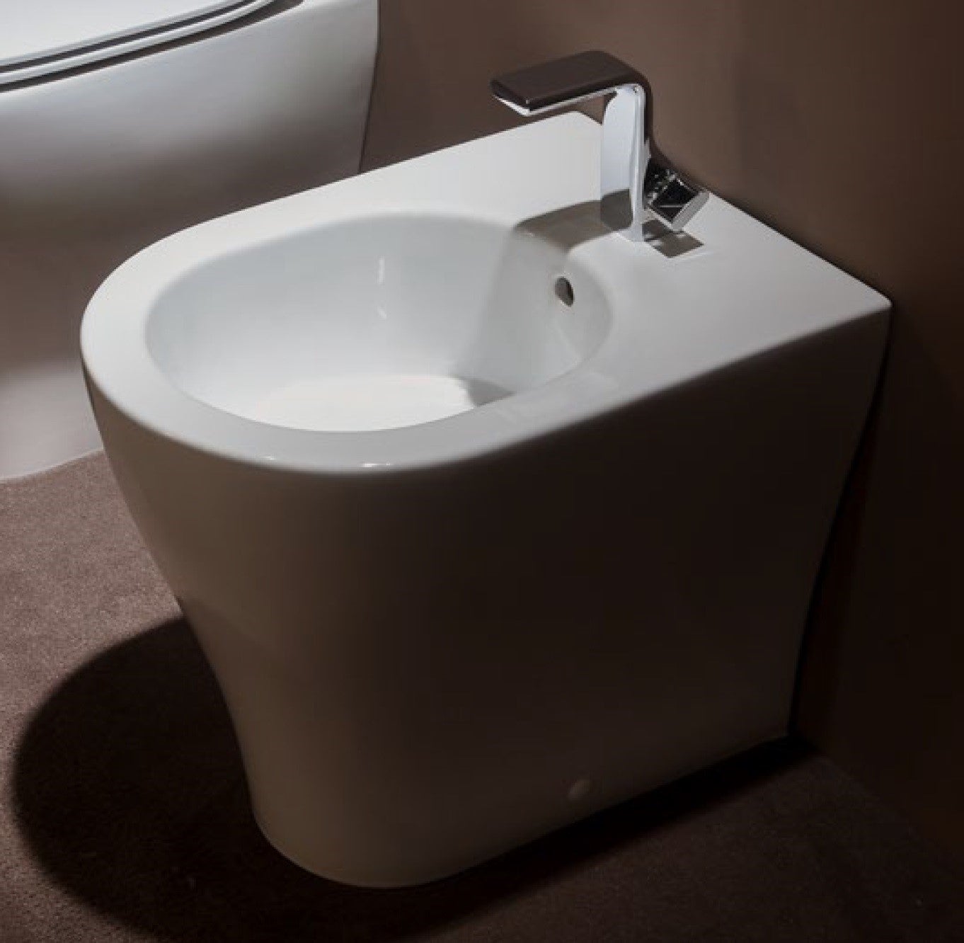 Flaminia APP bidet a pavimento monoforo, colore bianco finitura lucido ...