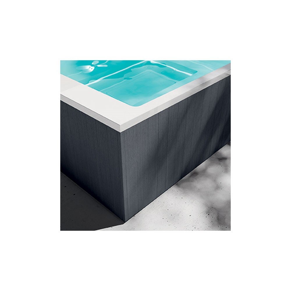 Treesse D22GPS Pannellatura in finitura legno dark per installazione ...