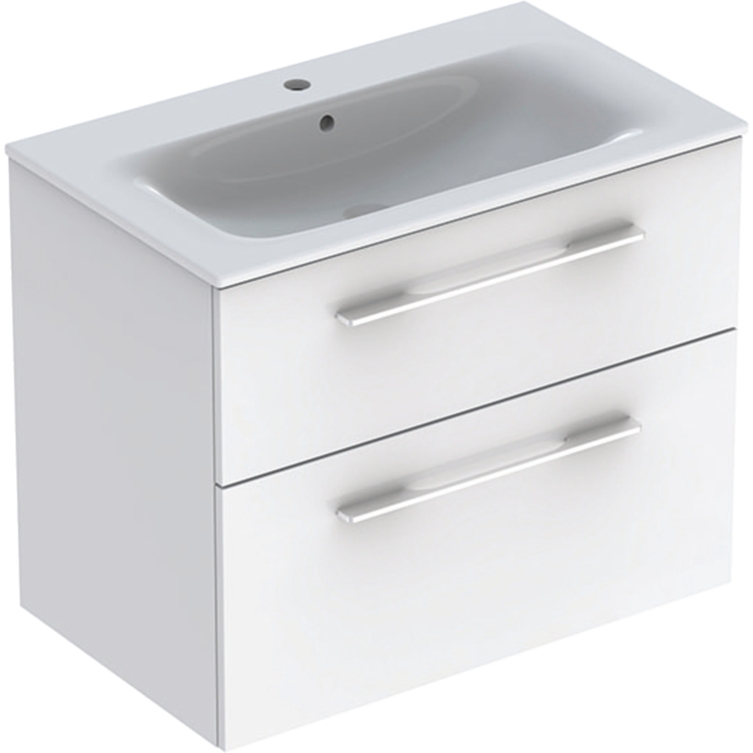 Geberit 501.240.00.1 SELNOVA SQUARE set lavabo 80 cm per mobile ...