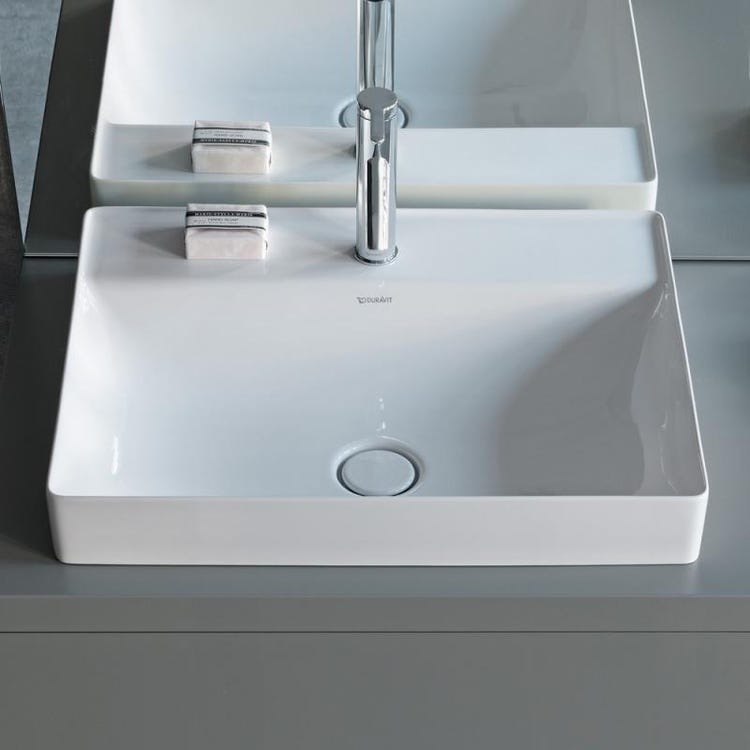 Duravit 2354600041 DURASQUARE bacinella da appoggio soprapiano con ...