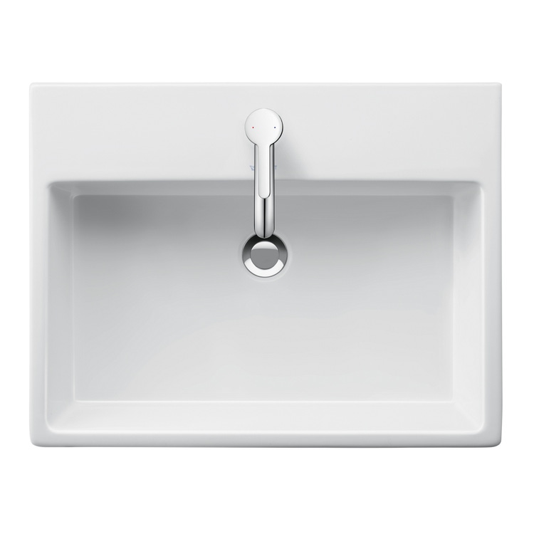 Duravit 2352500000 VERO AIR bacinella da appoggio soprapiano 50 cm ...