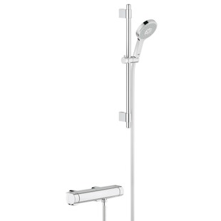 Hansgrohe 27269000 CROMETTA S showerpipe 240 1 jet con miscelatore ...
