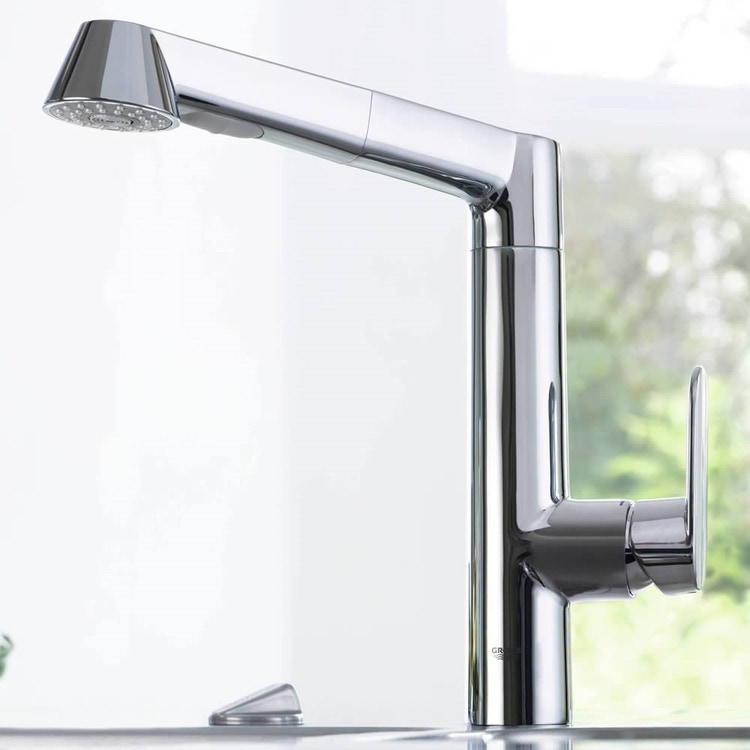 Grohe 32176000 K7 Miscelatore Monocomando per Lavello con Doccetta ...