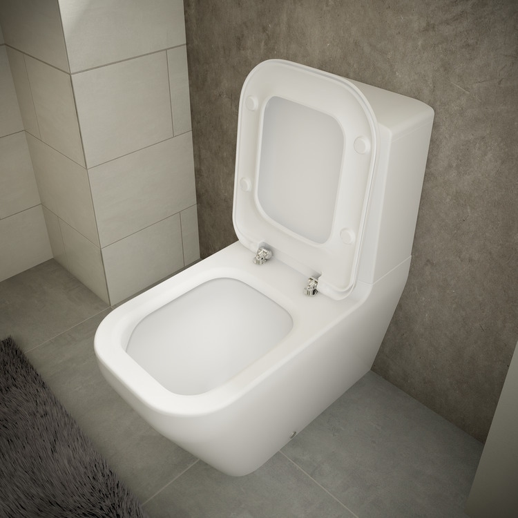 Ideal Standard K316801 TONIC II vaso a pavimento filo parete AquaBlade ...