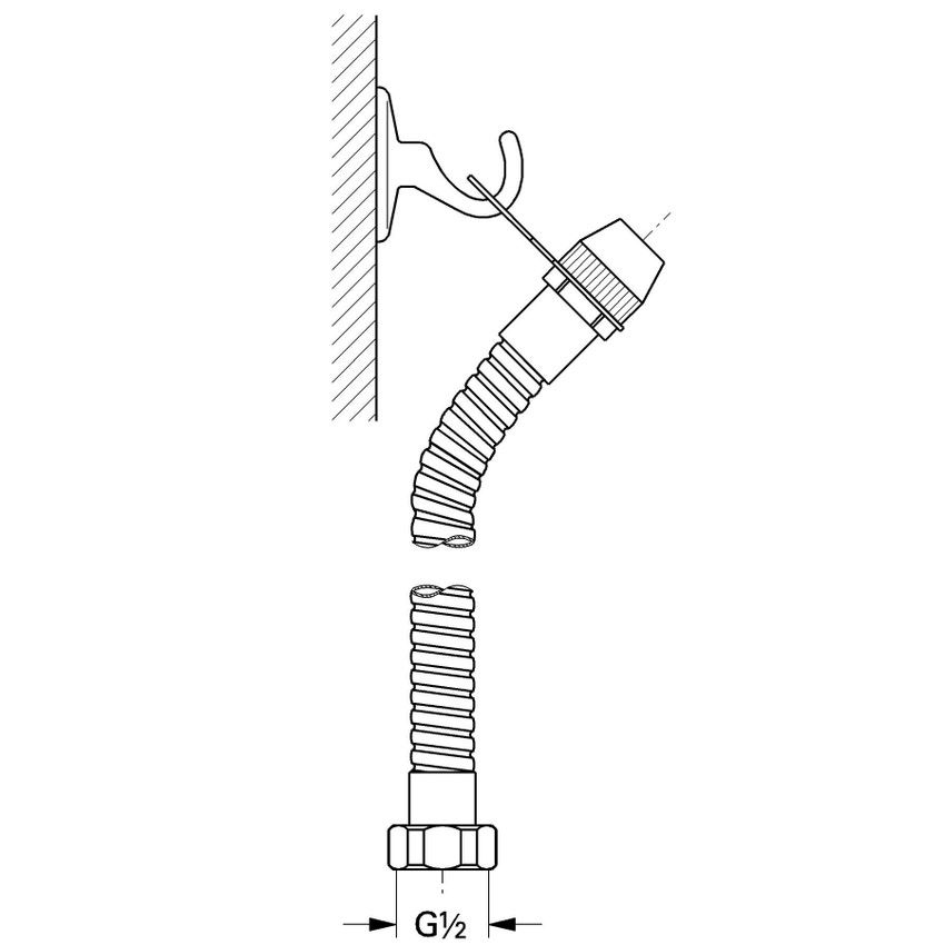 Grohe 27102000 Idroscopini Set doccia completo finitura cromo | Prezzi ...