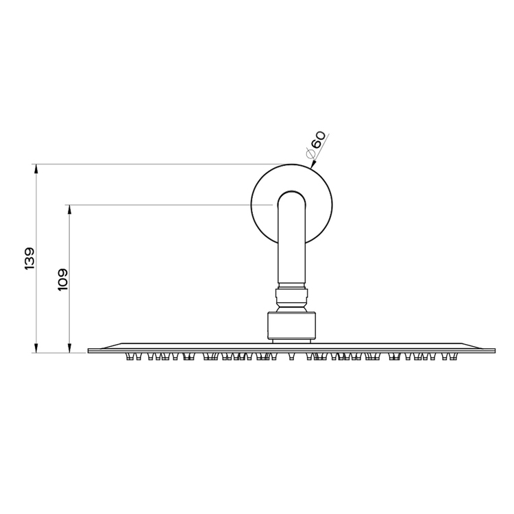 Gessi 47257#238 EMPORIO SHOWER soffione anticalcare per doccia, a ...