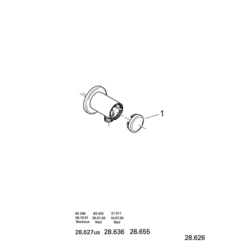 Grohe 28626000 Relexa Raccordo erogatore finitura cromo | Prezzi e ...