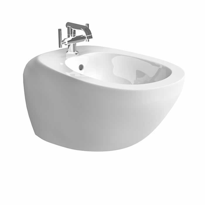 Pozzi Ginori 42256000 Easy.02 bidet sospeso per allacciamento acqua ...