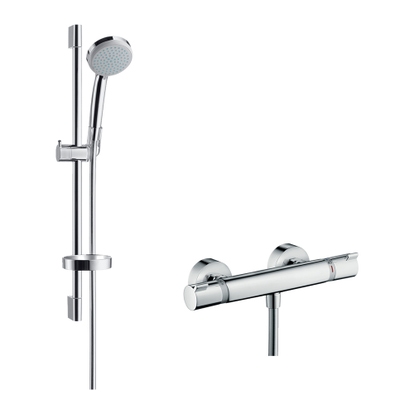 Hansgrohe 27885000 Raindance E 120 AIR 3jet / Unica'D Set 0,90 m ...