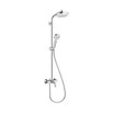 Hansgrohe 27269000 CROMETTA S showerpipe 240 1 jet con miscelatore ...