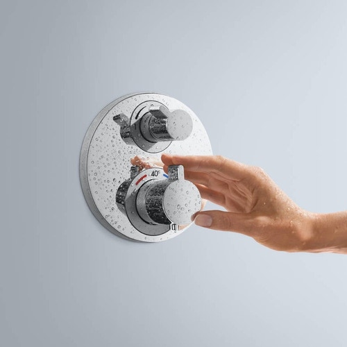 Hansgrohe 15757000 ECOSTAT S miscelatore termostatico ad incasso per 1 ...