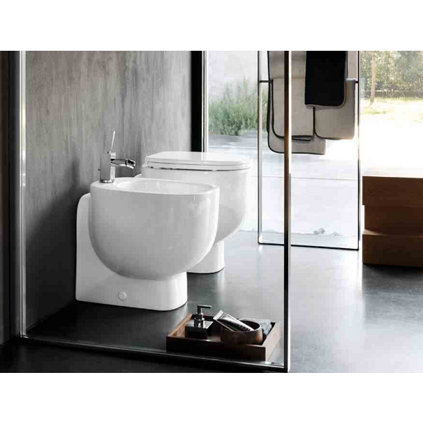 Pozzi Ginori 41251000 500 bidet per allacciamento acqua interno, bianco ...