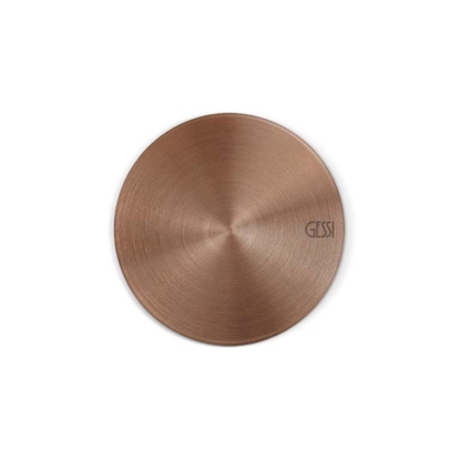 Gessi 66600#845 ORIGINI WARM inserto in ottone, finitura dark bronze ...