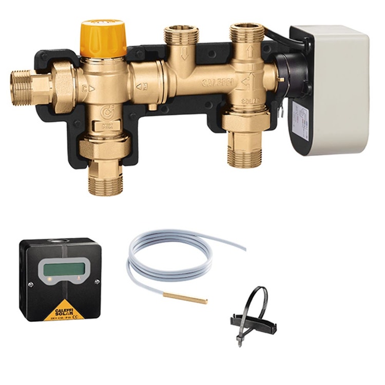 Caleffi 265352 SOLARINCAL - Kit di collegamento bollitore solare con ...