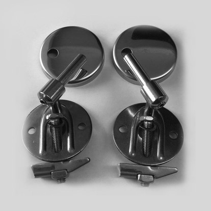 Ideal Standard EV287AA Set (coppia) cerniere in acciaio inox a chiusura ...