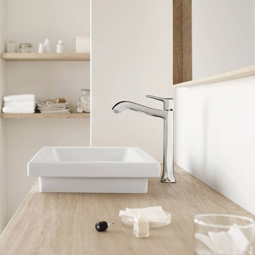 Hansgrohe 31078000 METRIS CLASSIC miscelatore monocomando lavabo alto ...