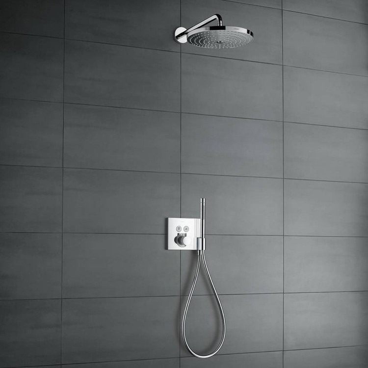 Hansgrohe 27378000 RAINDANCE SELECT S soffione doccia 300, 2 jet, con ...