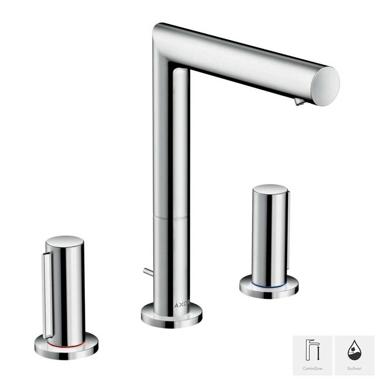 Axor 45133930 UNO rubinetteria 3 fori lavabo 200 con maniglia zero con ...