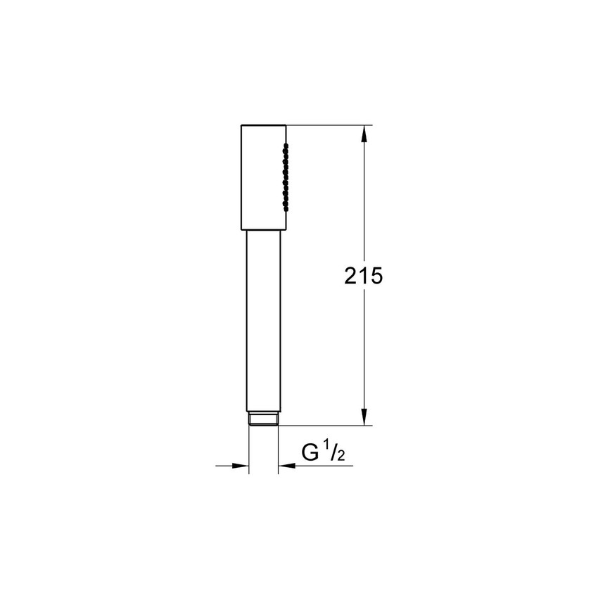 Grohe 28034000 Sena Stick Manopola Doccia | Prezzi e offerte su Tavolla.com