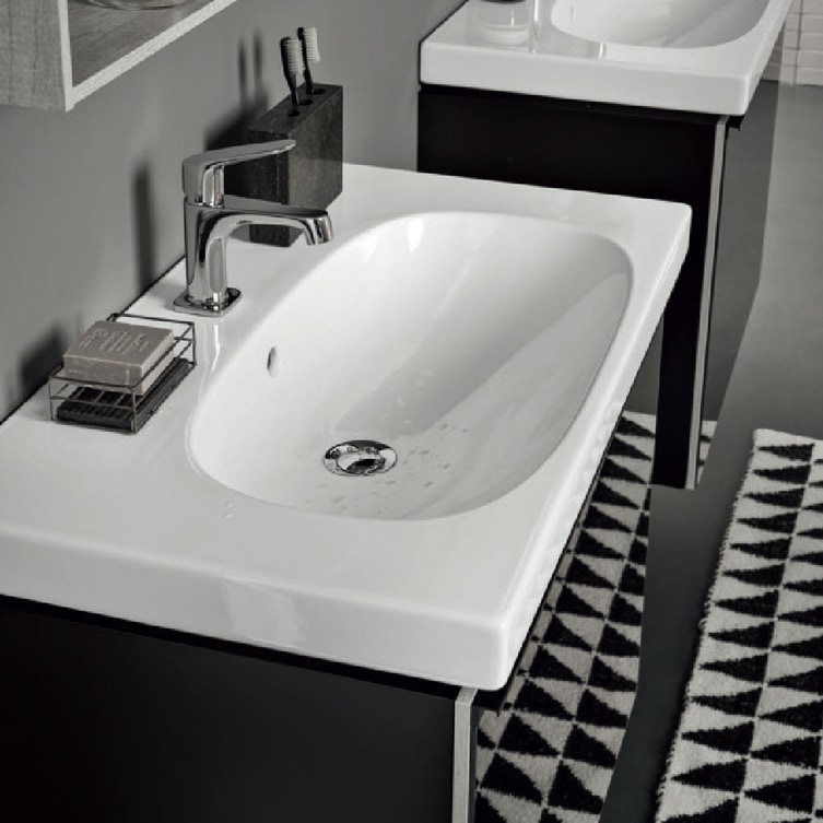 Pozzi Ginori 500.633.01.3 ACANTO lavabo compatto 90 cm larghezza ...